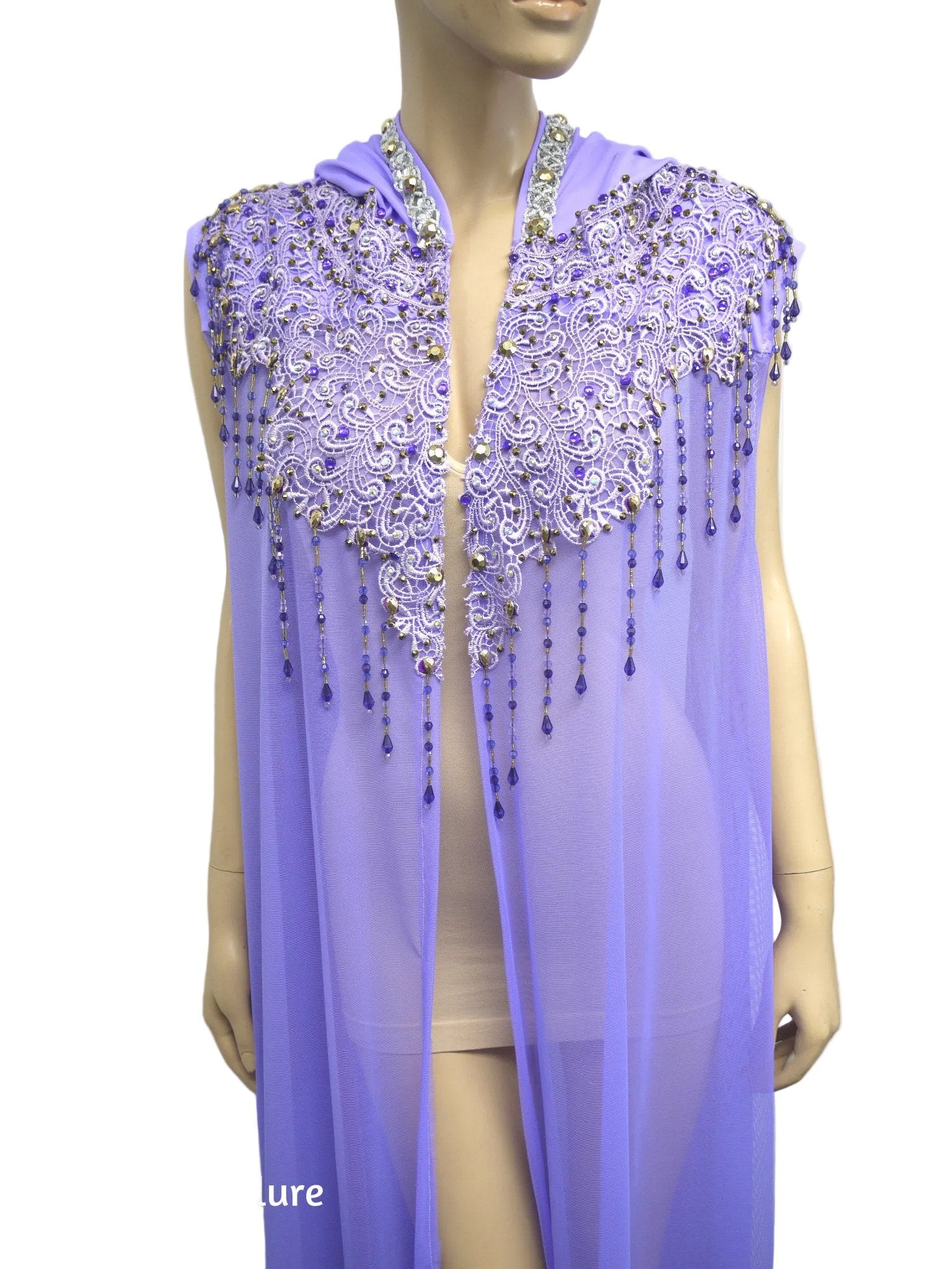 Espeon Inspired Ear Cape Robe Cosplay Dance – L'Amour Le Allure